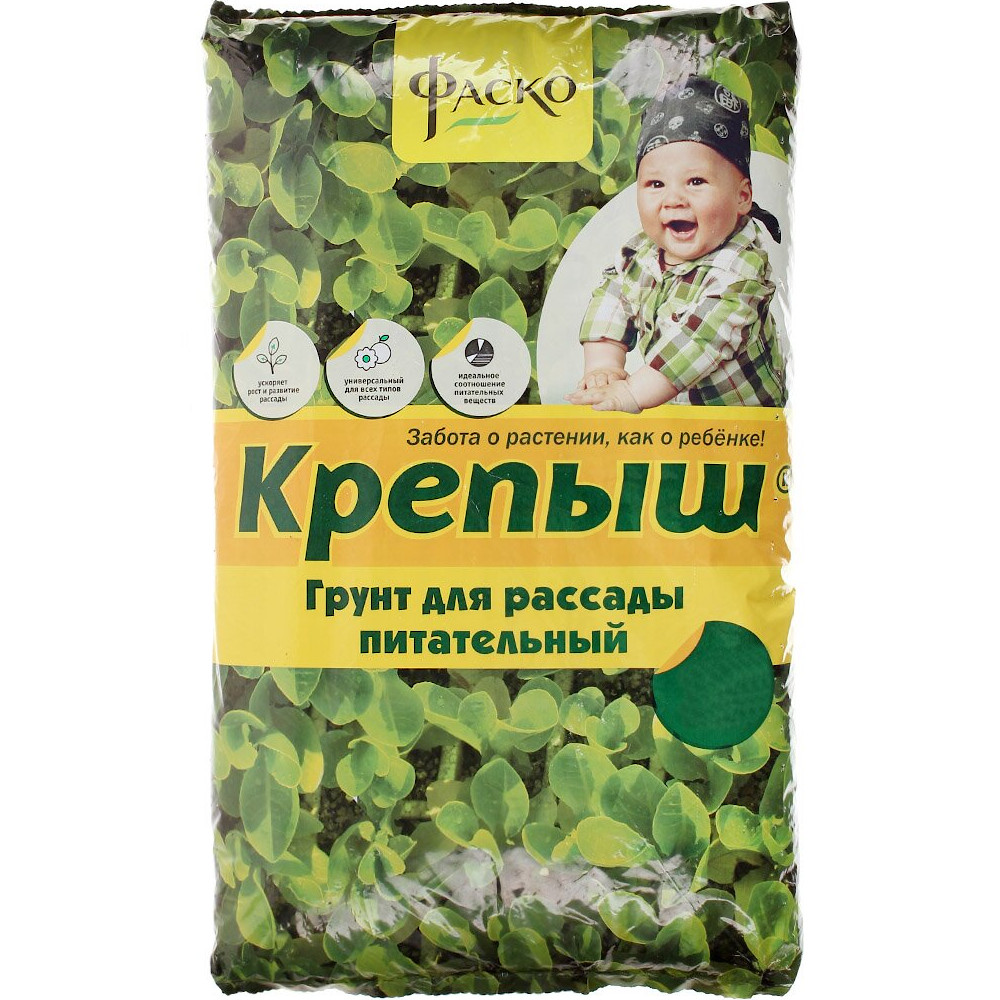 Купить Грунт Крепыш 25л питательный для рассады в магазине Арсенал